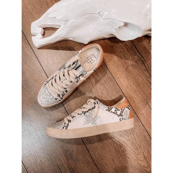 ShuShop | Shoes | New Shu Shop Birthday Sneakers In Silverpink | Poshmark